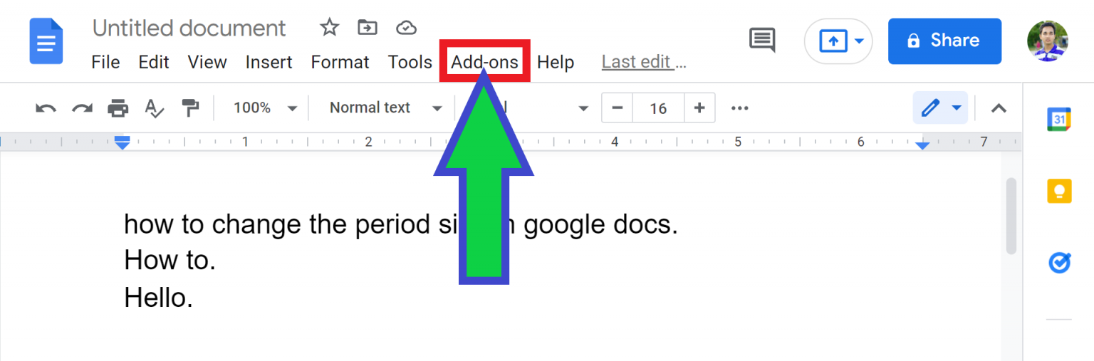 How To Change The Period Size In Google Docs With Video how-to-change-the-period-size-in-google-docs-with-video