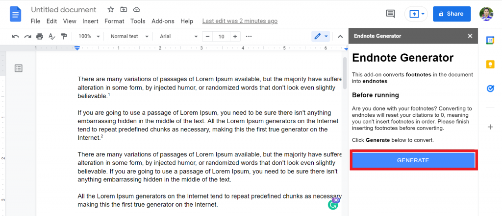 How To Do Endnotes And Footnotes In Google Docs 2022 With Video Guide 