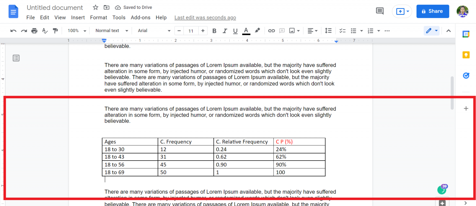 How To Move Table In Google Docs 2022 Table Row Column 