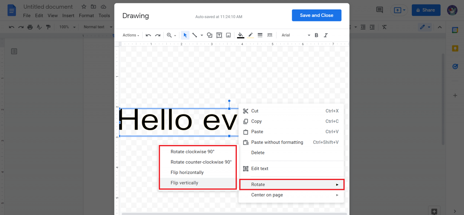 How To Flip Words In Google Docs 2022 2 Methods With Video 