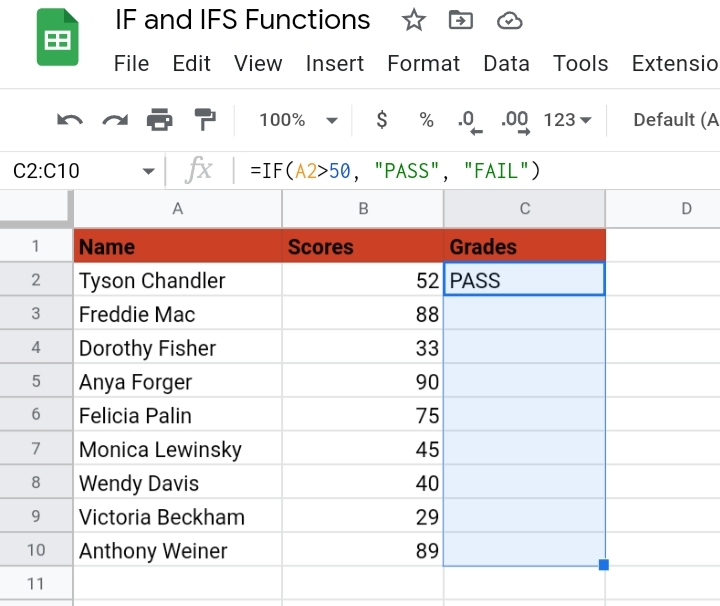 How To Do Multiple If Statements In Google Sheets 2022 