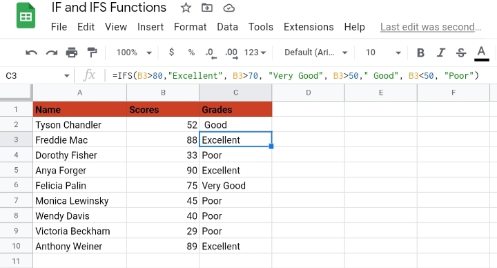 How To Do Multiple If Statements In Google Sheets 2022 