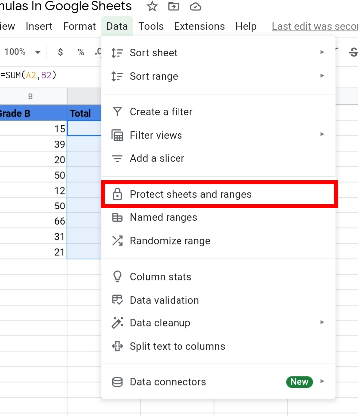  How To Show Formulas In Google Sheets Quick Method 2022 